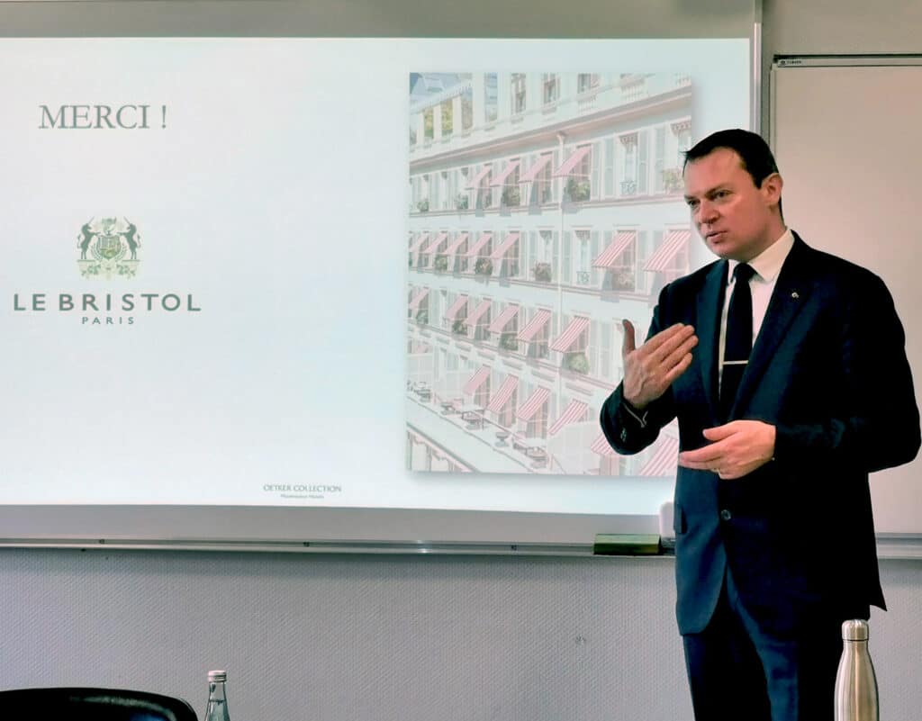 Frédéric Kaiser, de Mondon au Bristol | Lycée et CFA Hôteliers de Metz ...